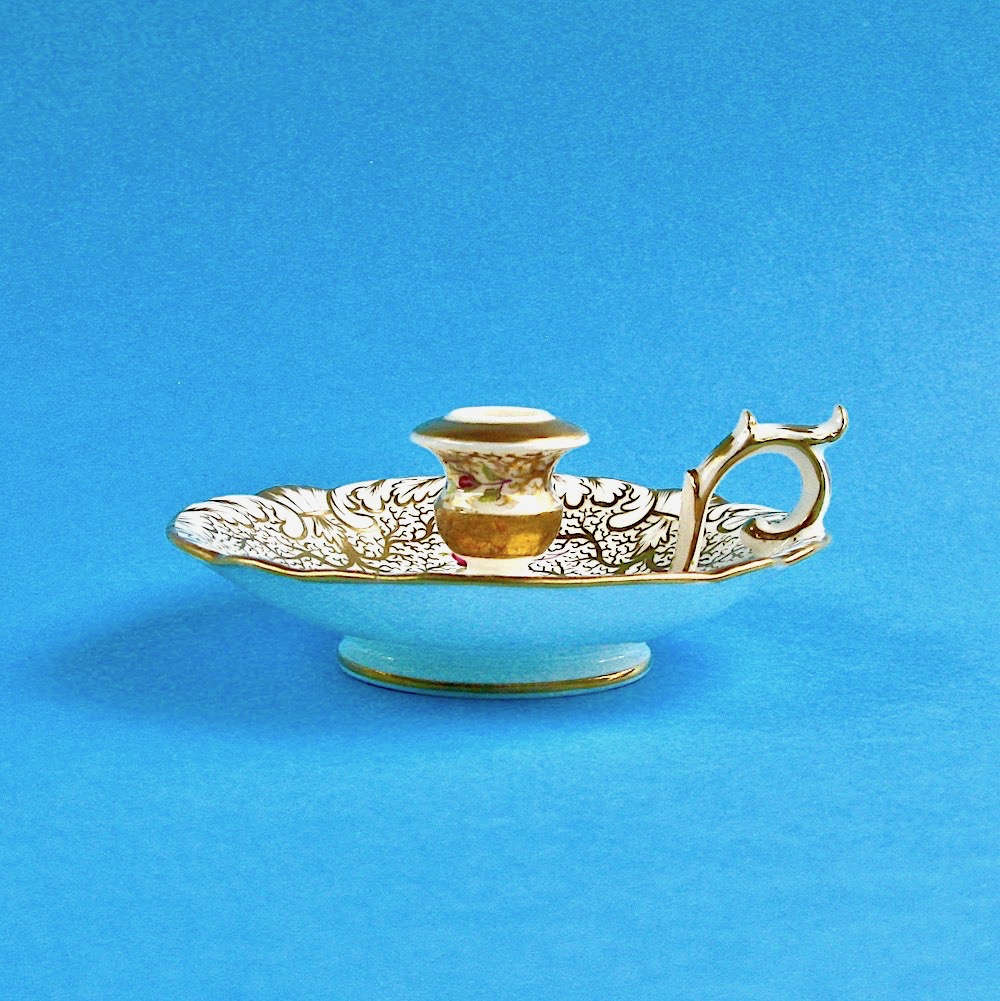 Item No. 1899 - Rockingham chamberstick - Mark and Sandra Diamond