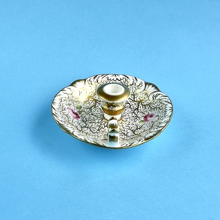 Item No. 1899 - Rockingham chamberstick - Mark and Sandra Diamond