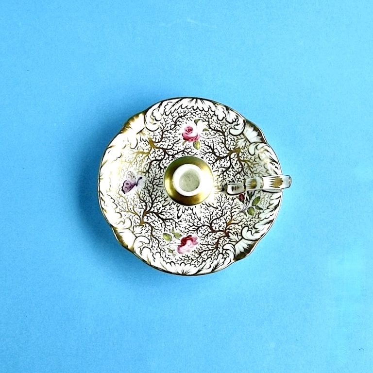 Item No. 1899 - Rockingham chamberstick - Mark and Sandra Diamond